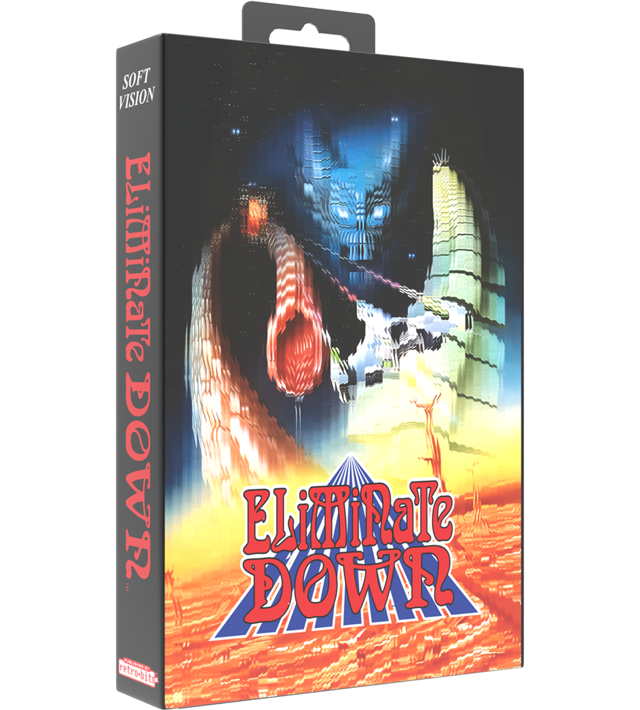 Eliminate Down: Collector’s Cartridge (Genesis) – Limited Run Games