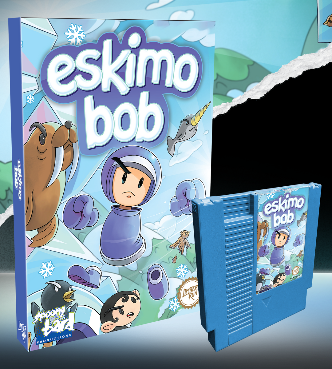 Eskimo Bob (NES) – Limited Run Games