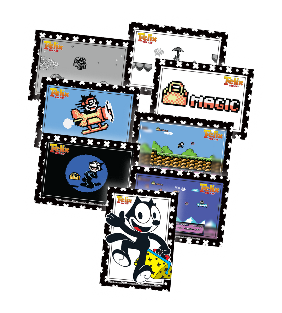 Felix the Cat Trading Card Set – Limited Run Games