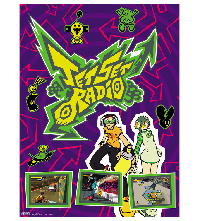 Jet Set Radio Merch – Limited Run Games