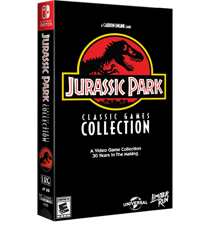Jurassic Park: Classic Games Collection Classic Edition (Xbox Series X ...