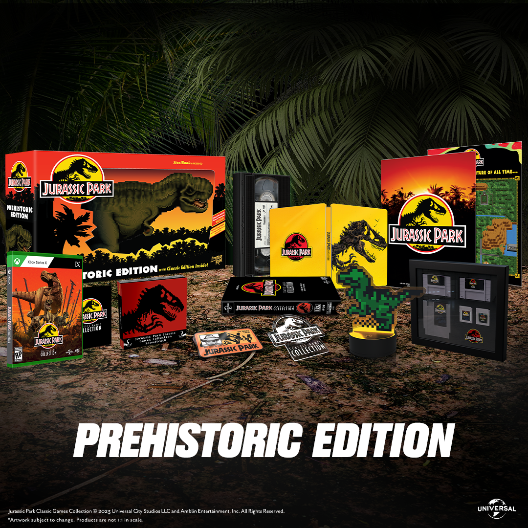 Jurassic Park: Classic Games Collection Prehistoric Edition (Xbox Seri ...