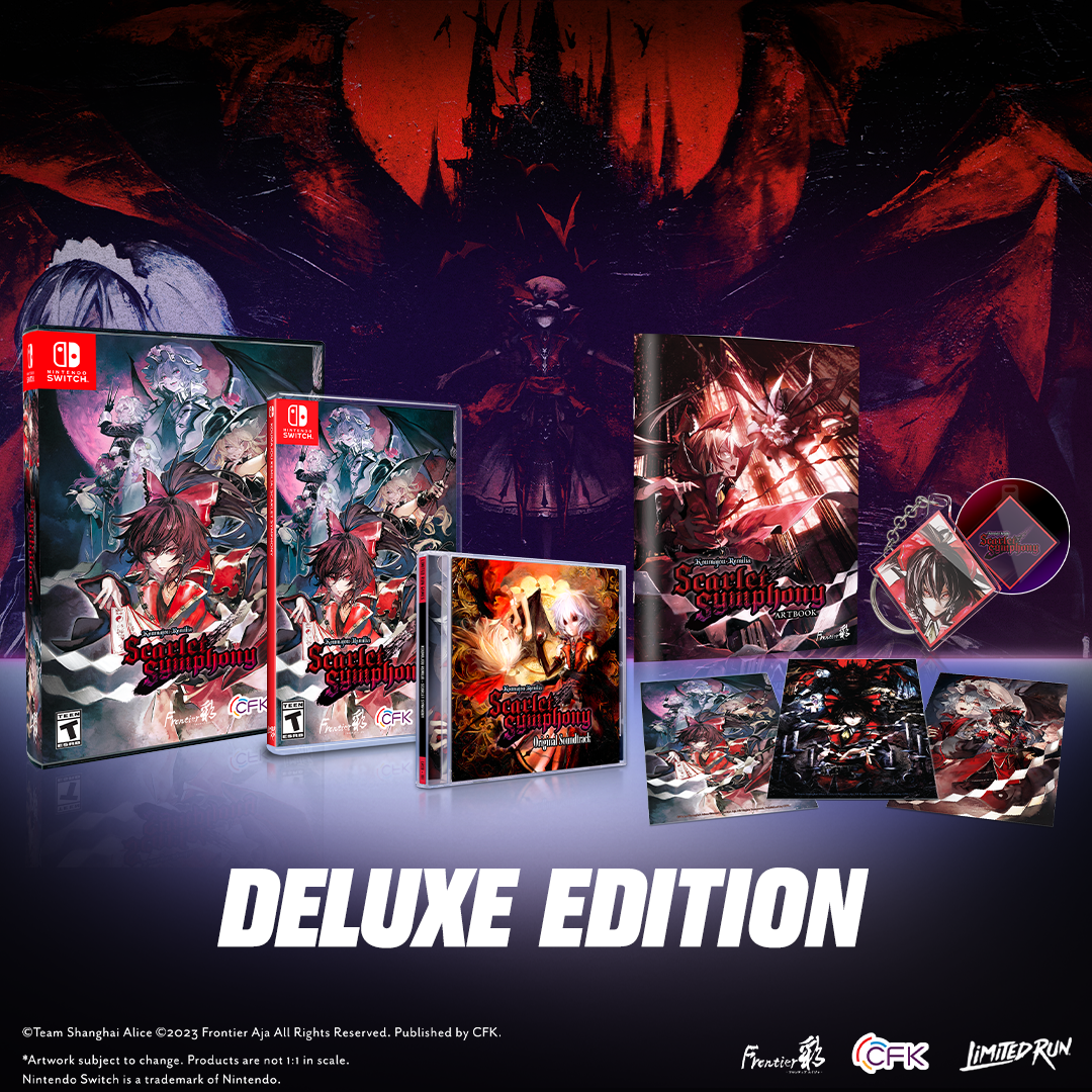 Switch Limited Run #210: Koumajou Remilia: Scarlet Symphony Deluxe Edi ...