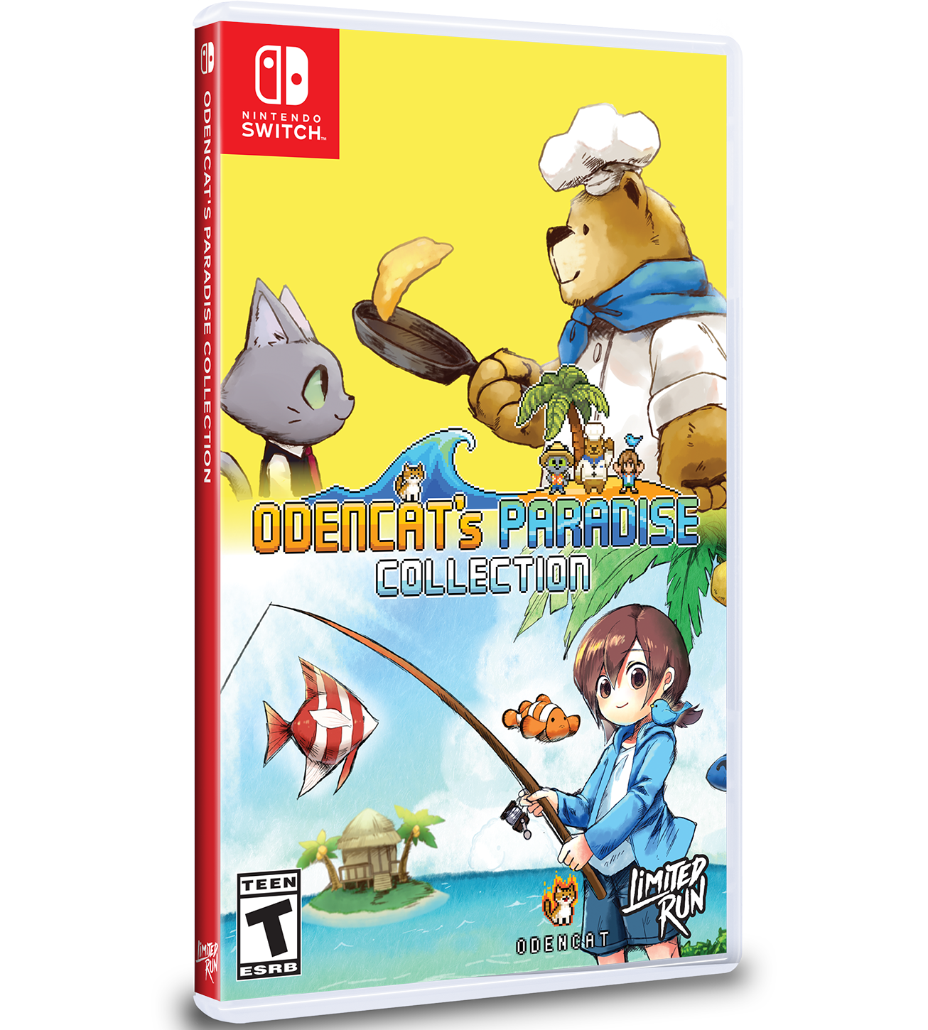 Switch Limited Run #197: Odencat's Paradise Collection – Limited Run Games