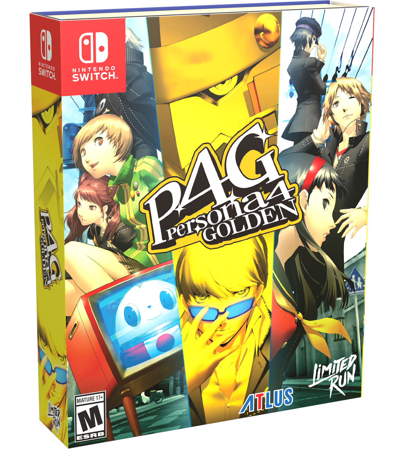 Switch Limited Run #214: Persona 4 Golden Grimoire Edition – Limited ...