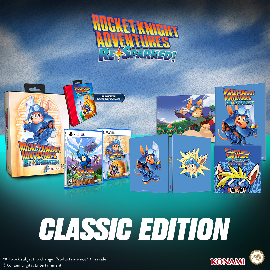 PS5 Limited Run #77: Rocket Knight Adventures: Re-Sparked Classic Edit ...