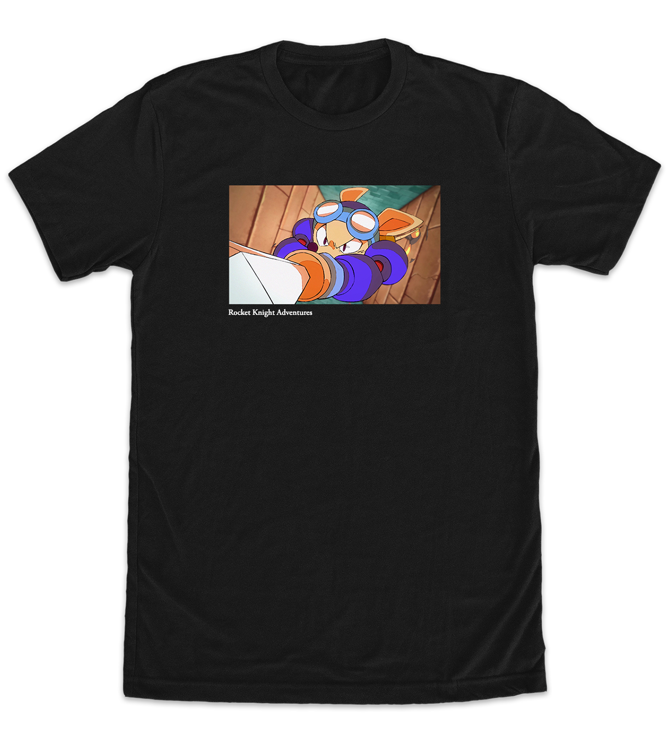 Rocket Knight Adventures: Re-Sparked Animation Tee – Limited Run Games