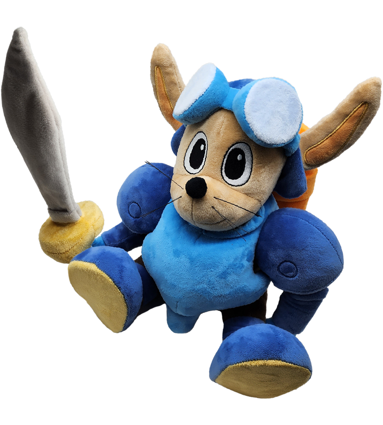 Rocket Knight Adventures Sparkster Plush – Limited Run Games