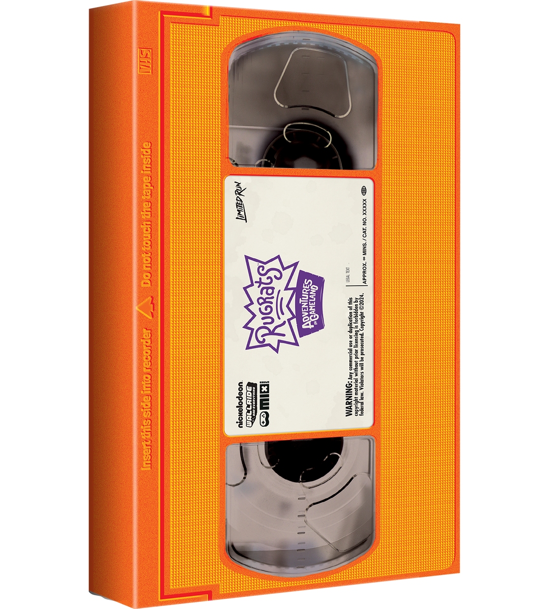 Rugrats: Adventures in Gameland VHS Edition (Switch) – Limited Run Games