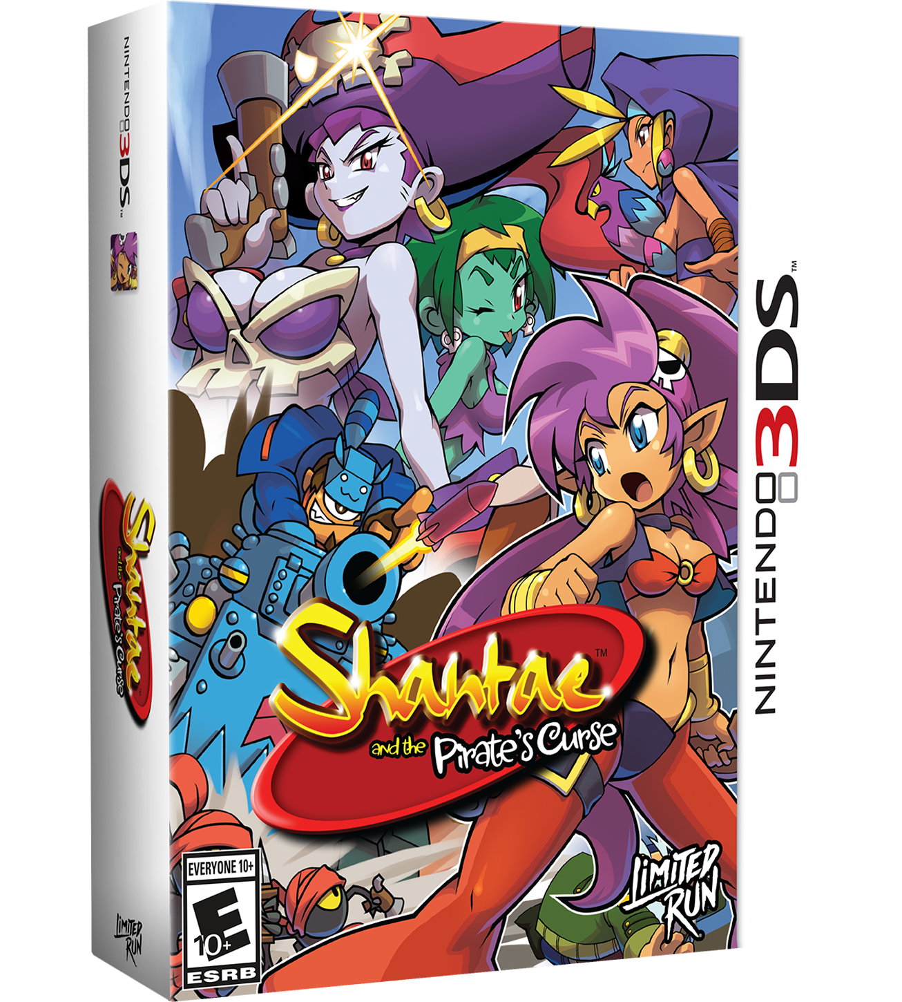 Shantae And The Pirates Curse Collectors Edition 3ds Limited Run