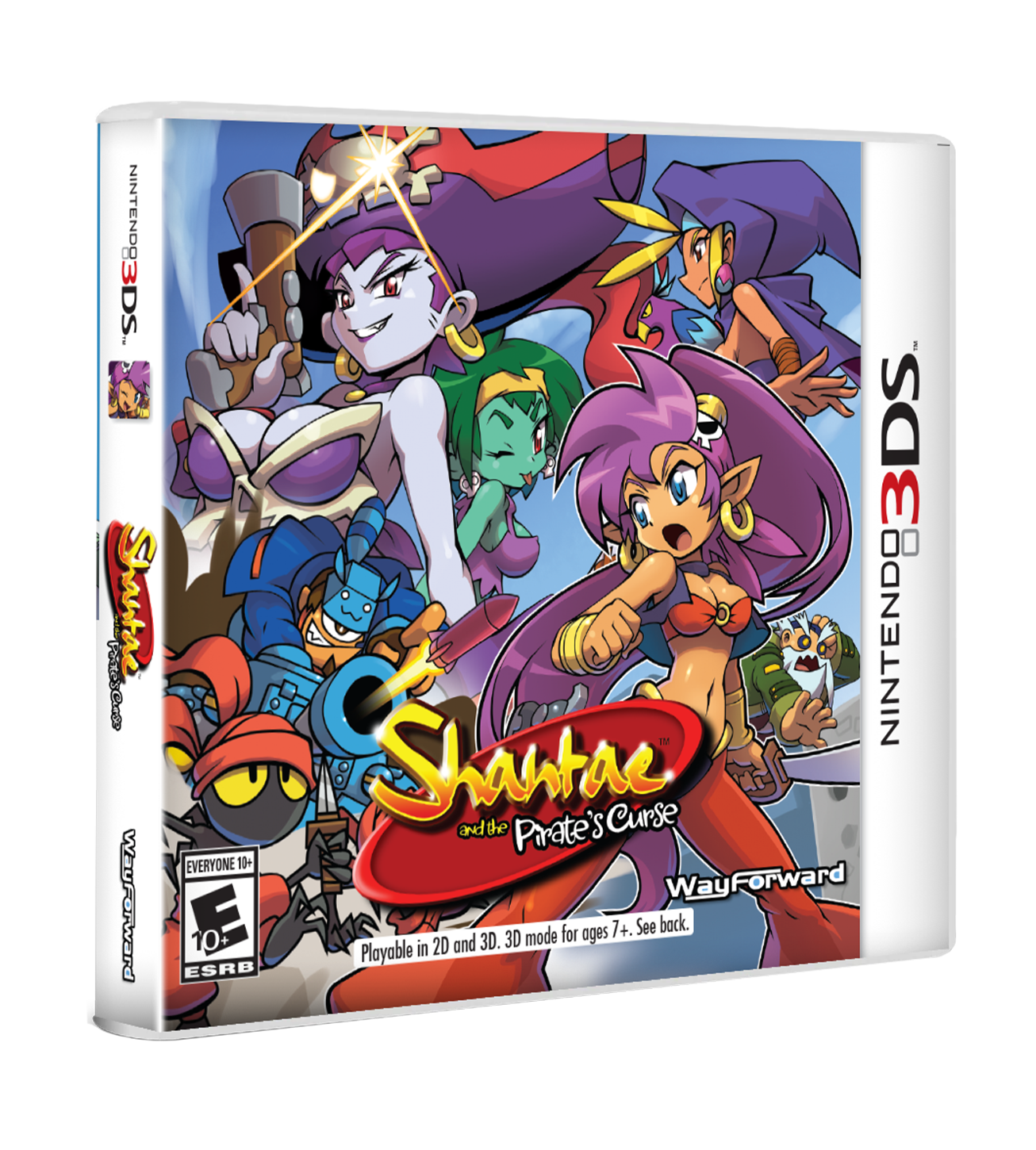 Shantae And The Pirates Curse 3ds Limited Run Games