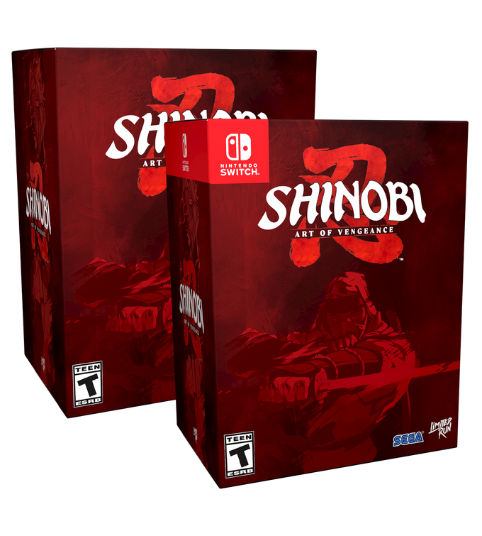 SHINOBI: Art of Vengeance – Limited Run Games