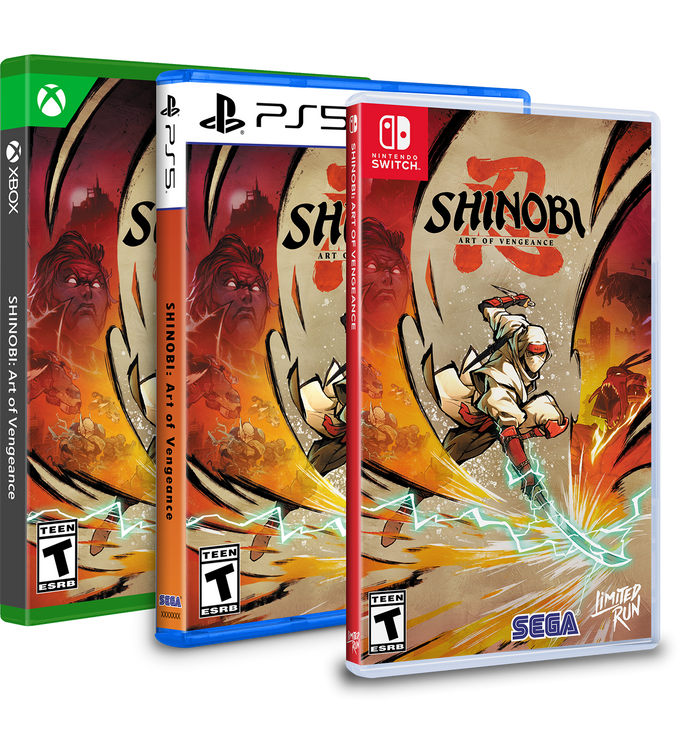 SHINOBI: Art of Vengeance – Limited Run Games