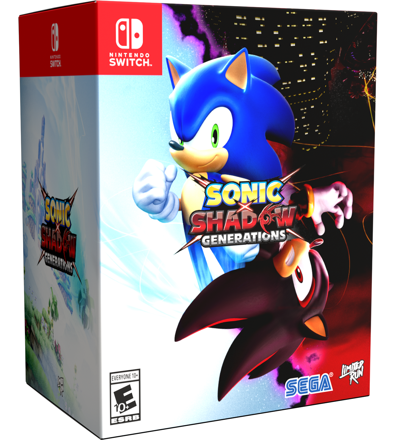 SONIC X SHADOW GENERATIONS Collector's Edition (Switch) – Limited Run Games