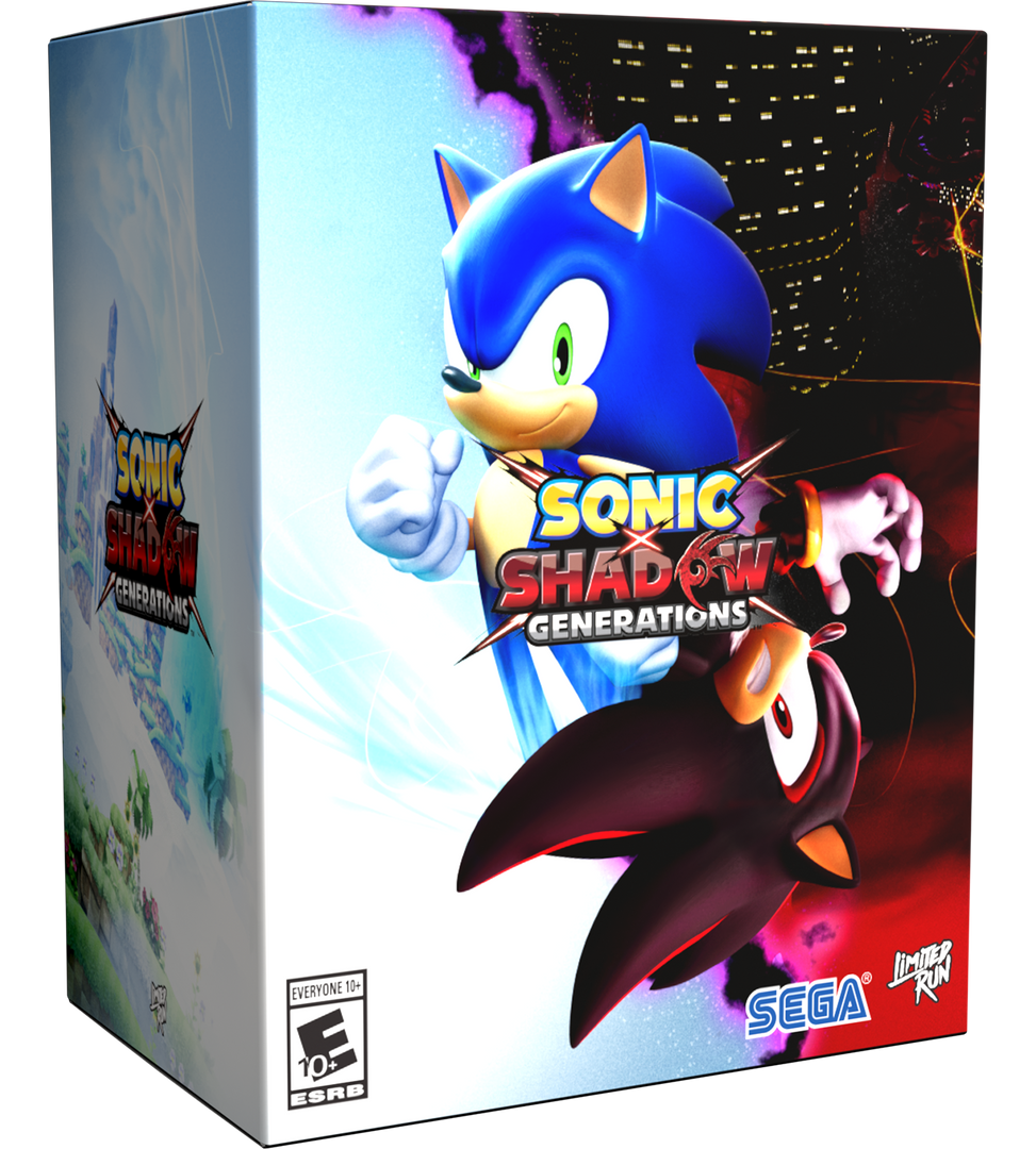 Sonic X Shadow Generations Collectors Edition Ps4 Limited Run Games