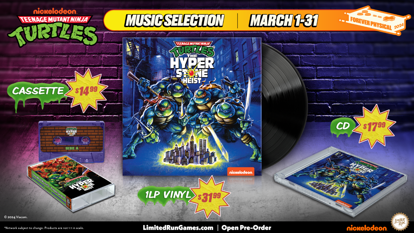 Teenage Mutant Ninja Turtles: The Hyperstone Heist - Cassette Soundtra ...