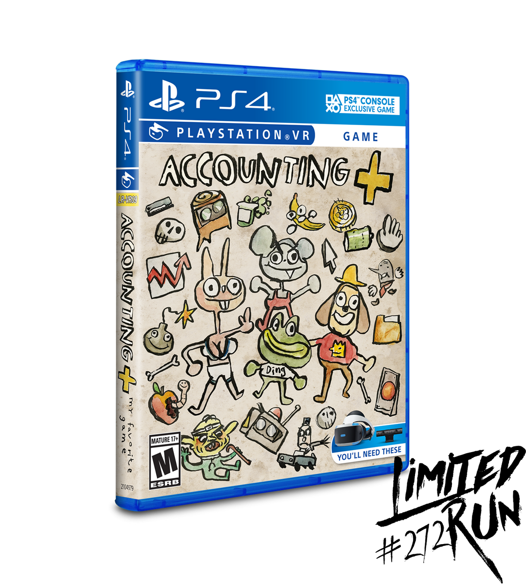 Limited Run #272: Accounting + (PS4) [PREORDER] – Limited Run Games