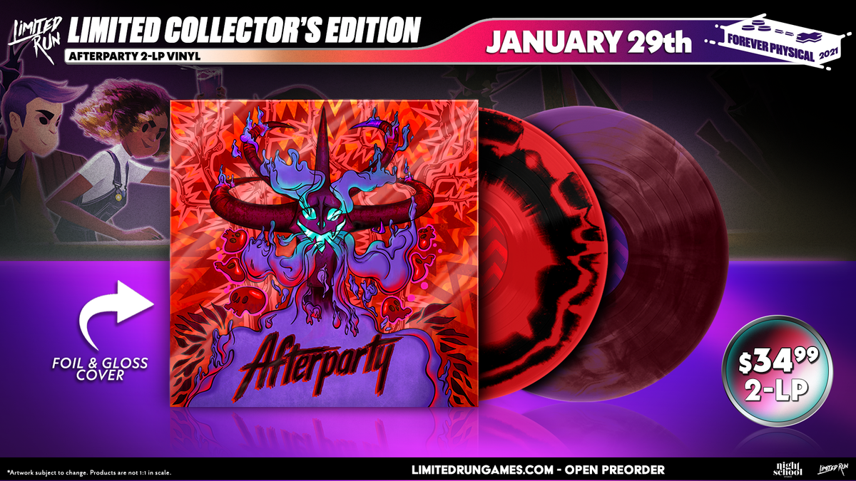 Afterparty - 2LP Vinyl Soundtrack – Limited Run Games