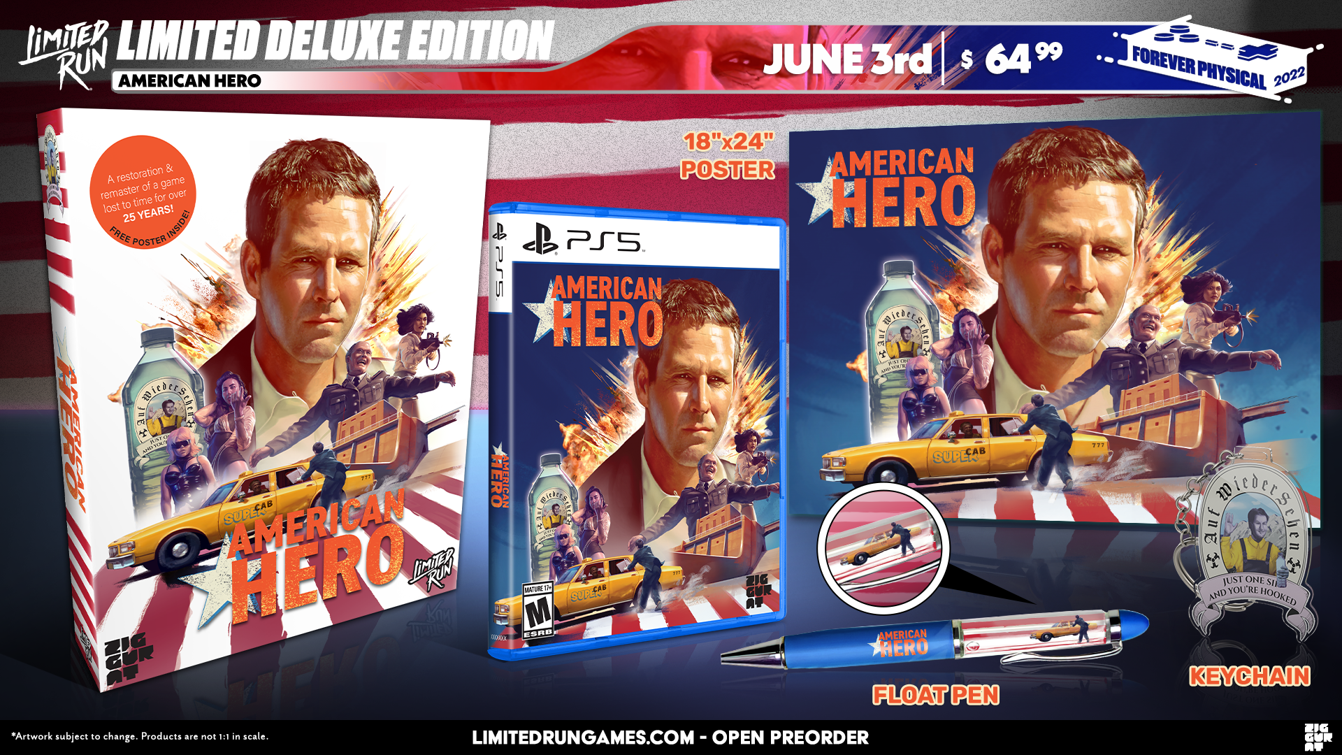 PS5 Limited Run #26: American Hero Collector's Edition – Limited Run Games