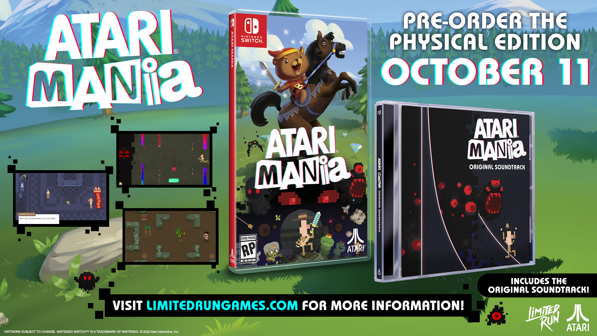 Atari Mania (Switch) – Limited Run Games
