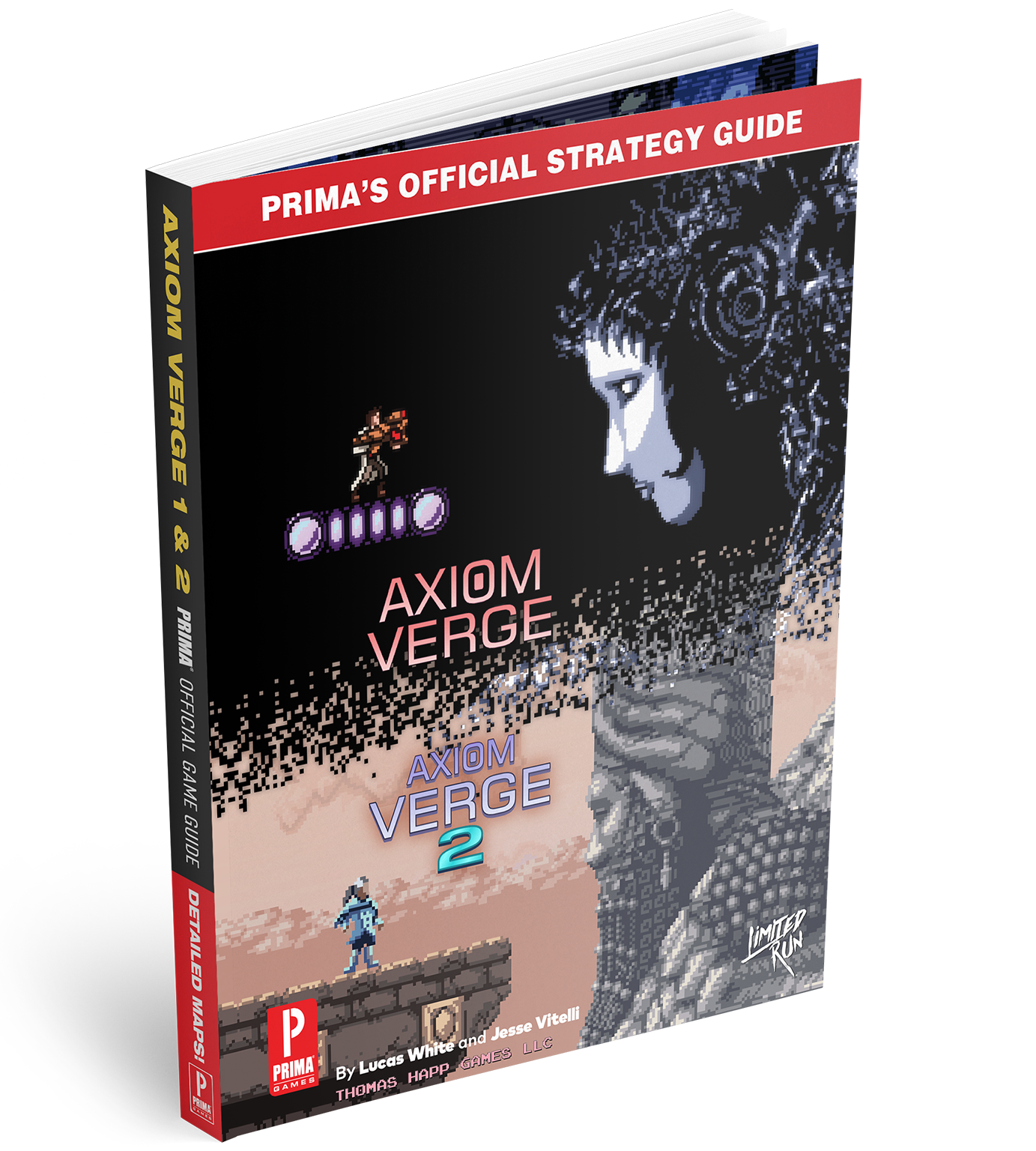 Axiom Verge 1 & 2 Prima Official Strategy Guide – Limited Run Games