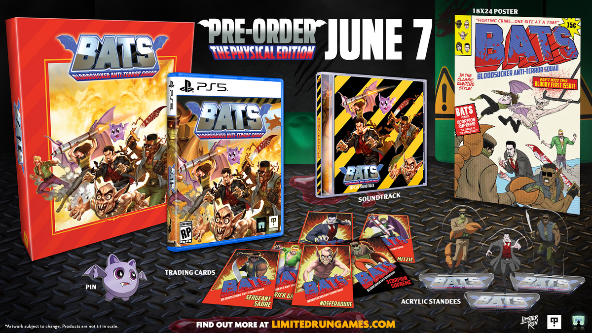BATS: Bloodsucker Anti-Terror Squad Collectors's Edition (PS5 ...