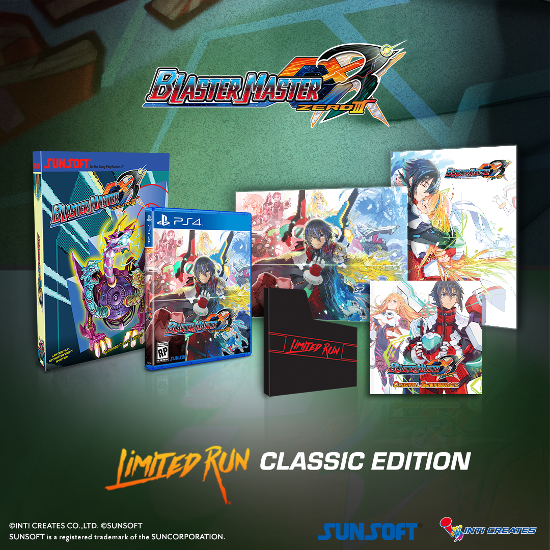 Limited Run #406: Blaster Master Zero 3 Classic Edition (PS4) – Limited ...