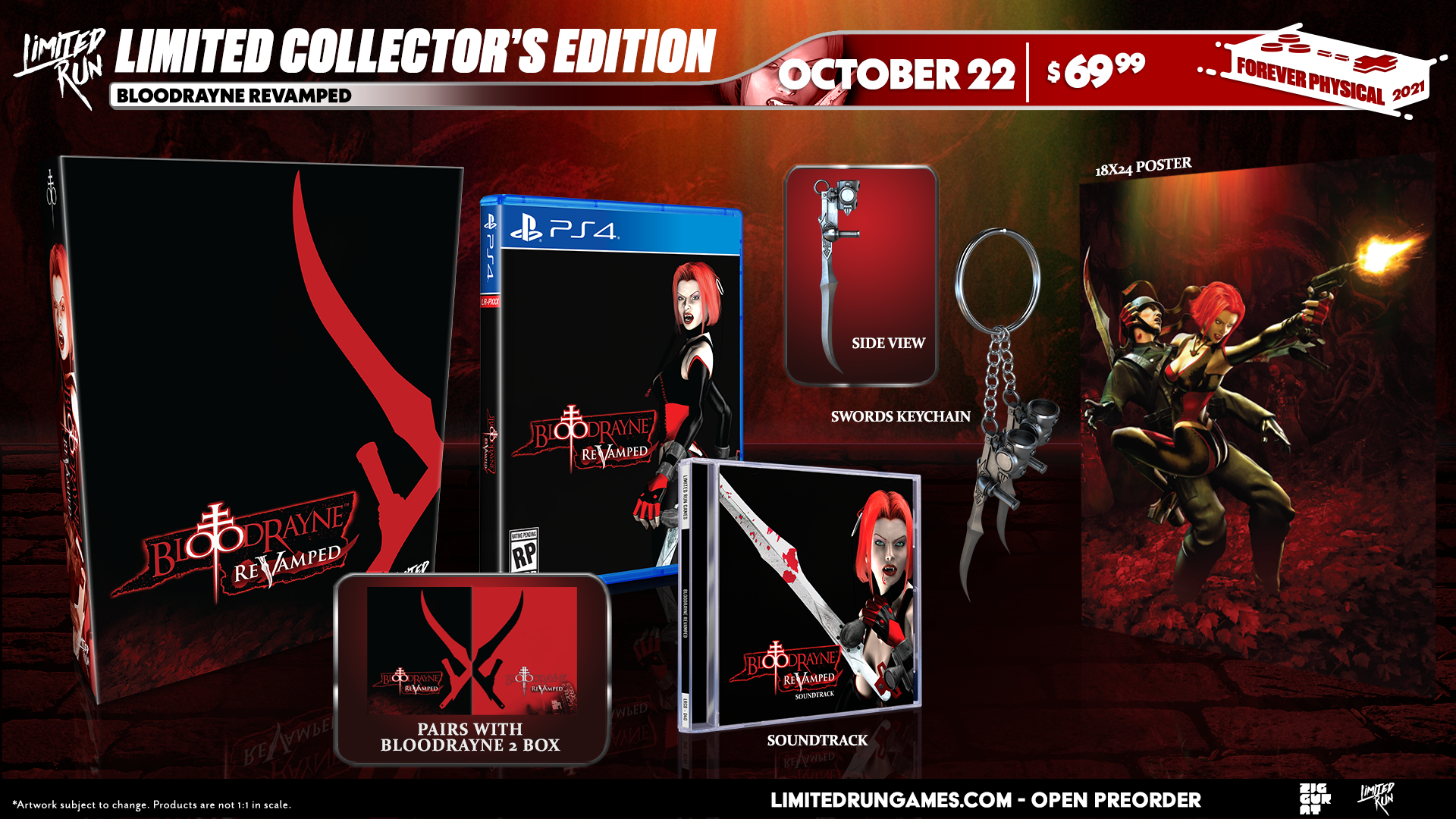 Limited Run #432: Bloodrayne: Revamped Collector's Edition (PS4 ...