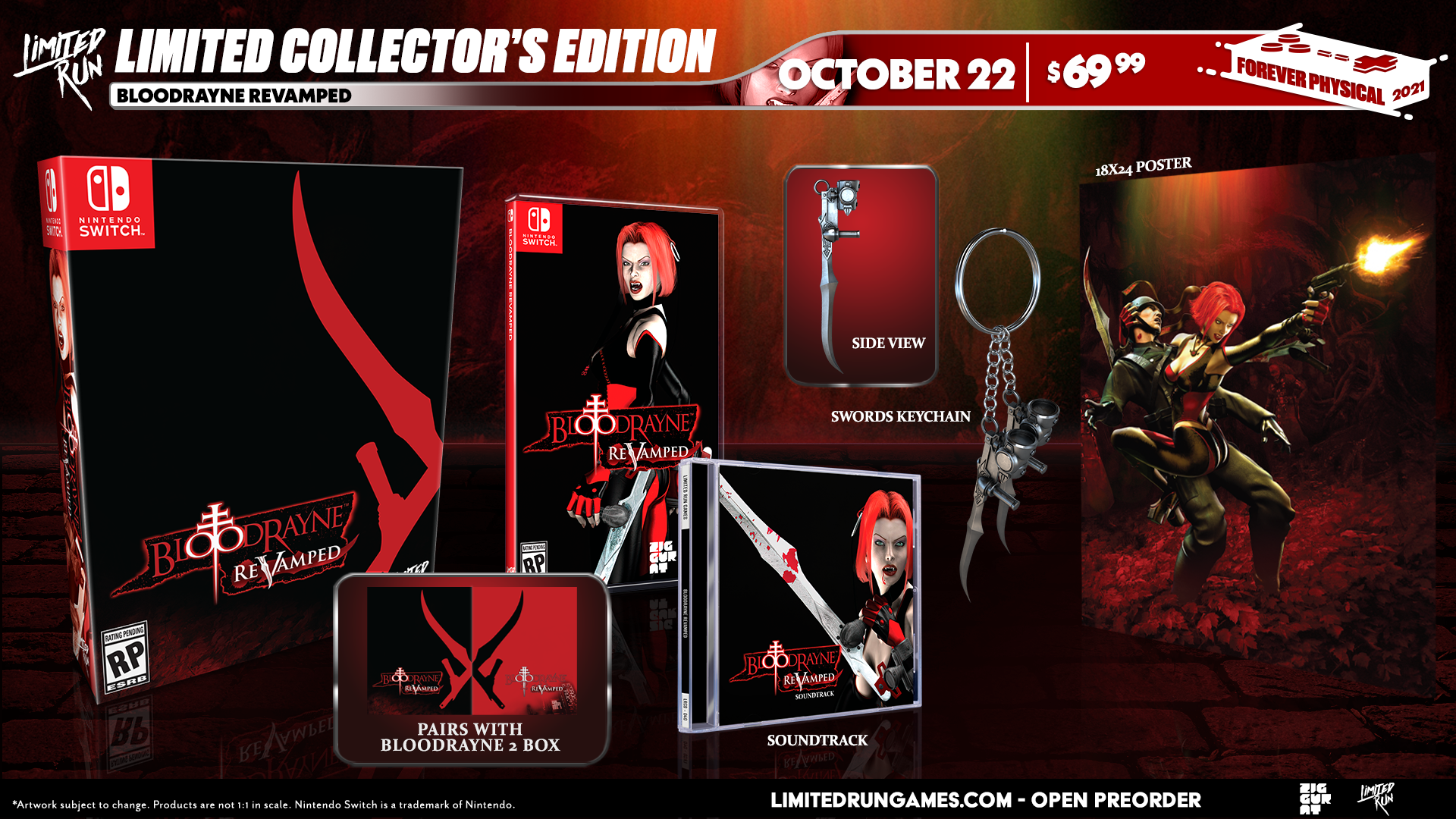 Switch Limited Run #126: Bloodrayne: Revamped Collectors's Edition ...