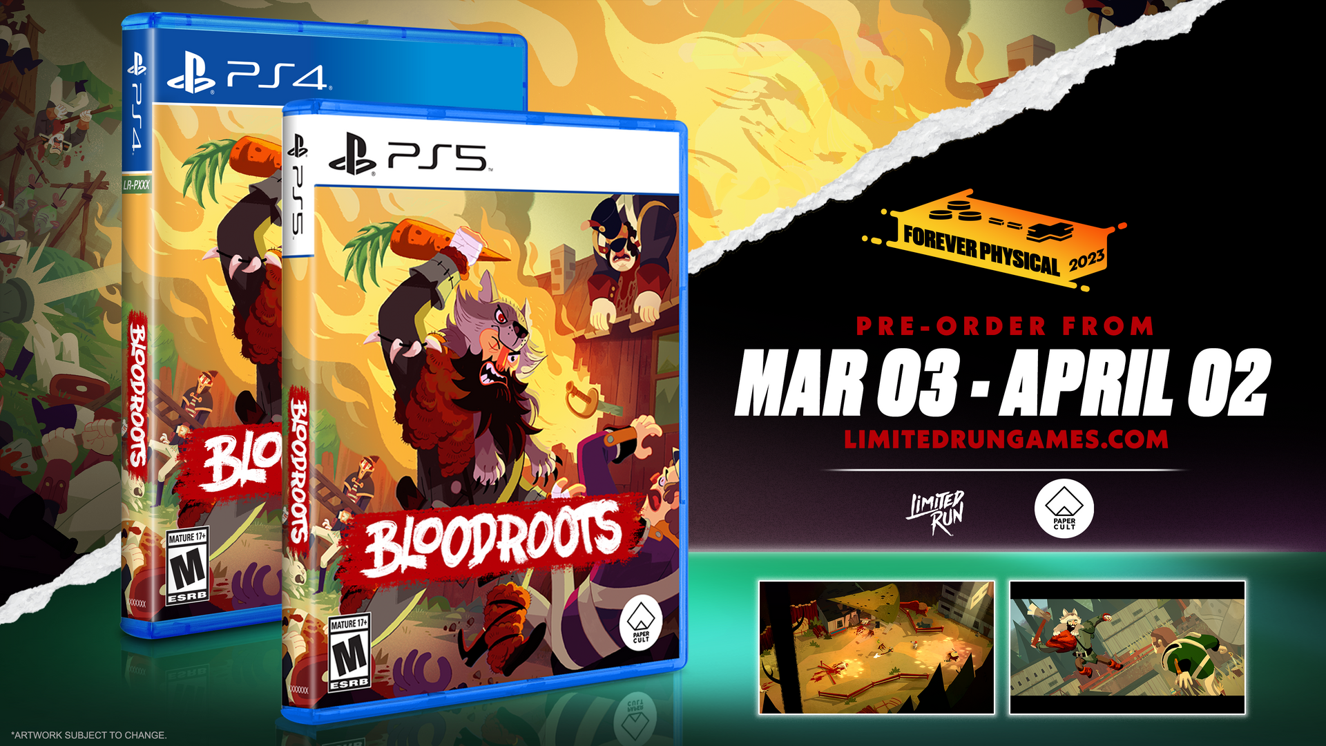 PS5 Limited Run #51: Bloodroots – Limited Run Games