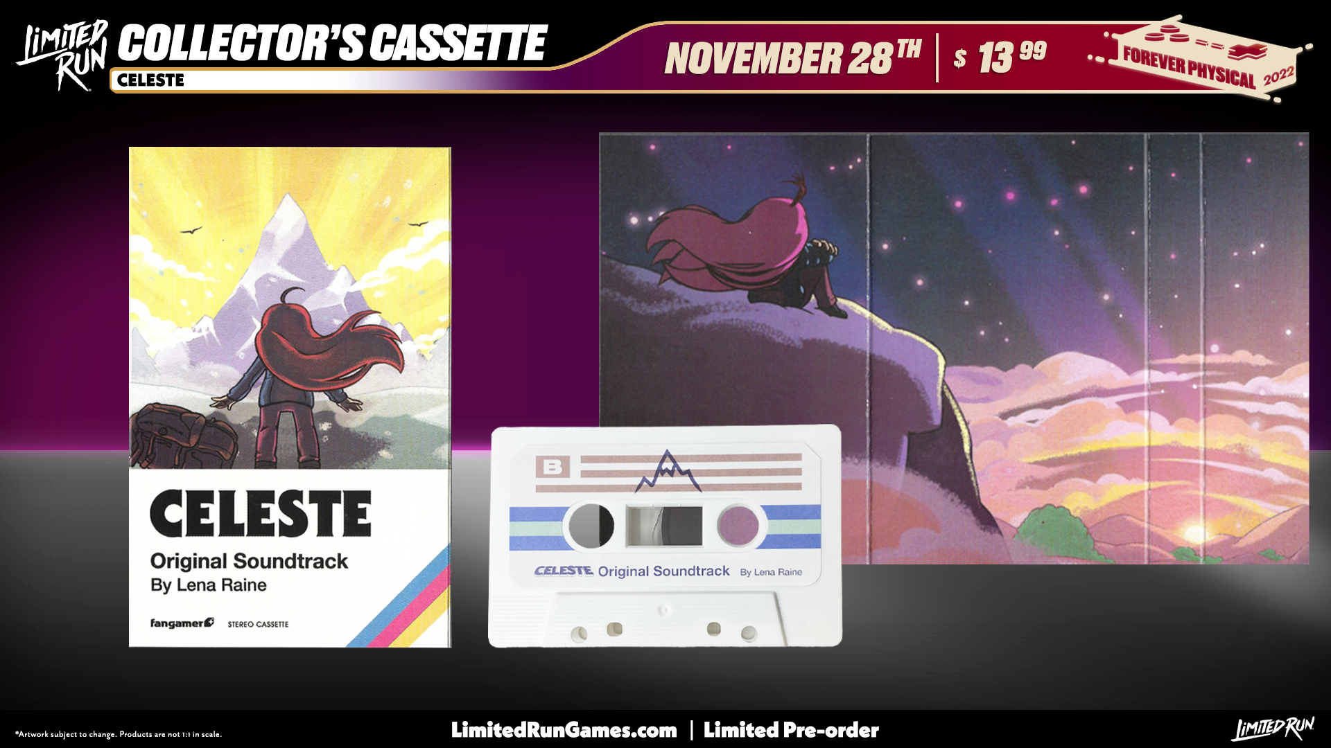 Celeste Original Soundtrack - Cassette – Limited Run Games