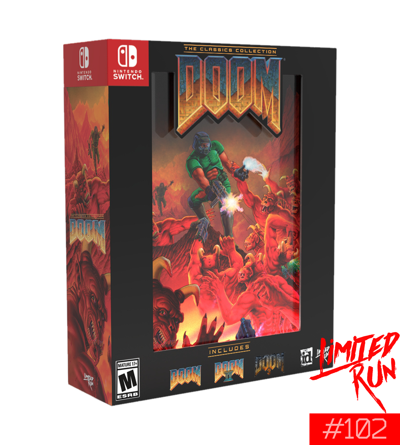 Switch Limited Run #102: DOOM: The Classics Collection Collector's Edi ...