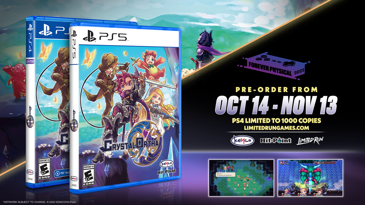 PS5 Limited Run #39: Crystal Ortha – Limited Run Games
