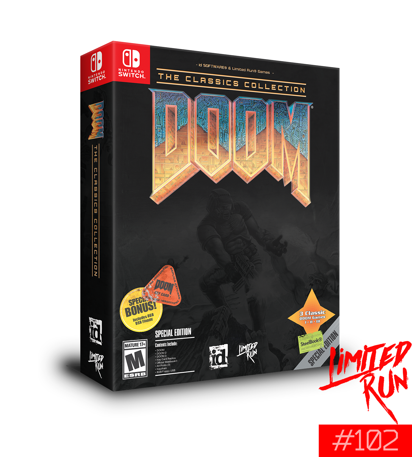 Switch Limited Run #102: DOOM: The Classics Collection Special Edition ...
