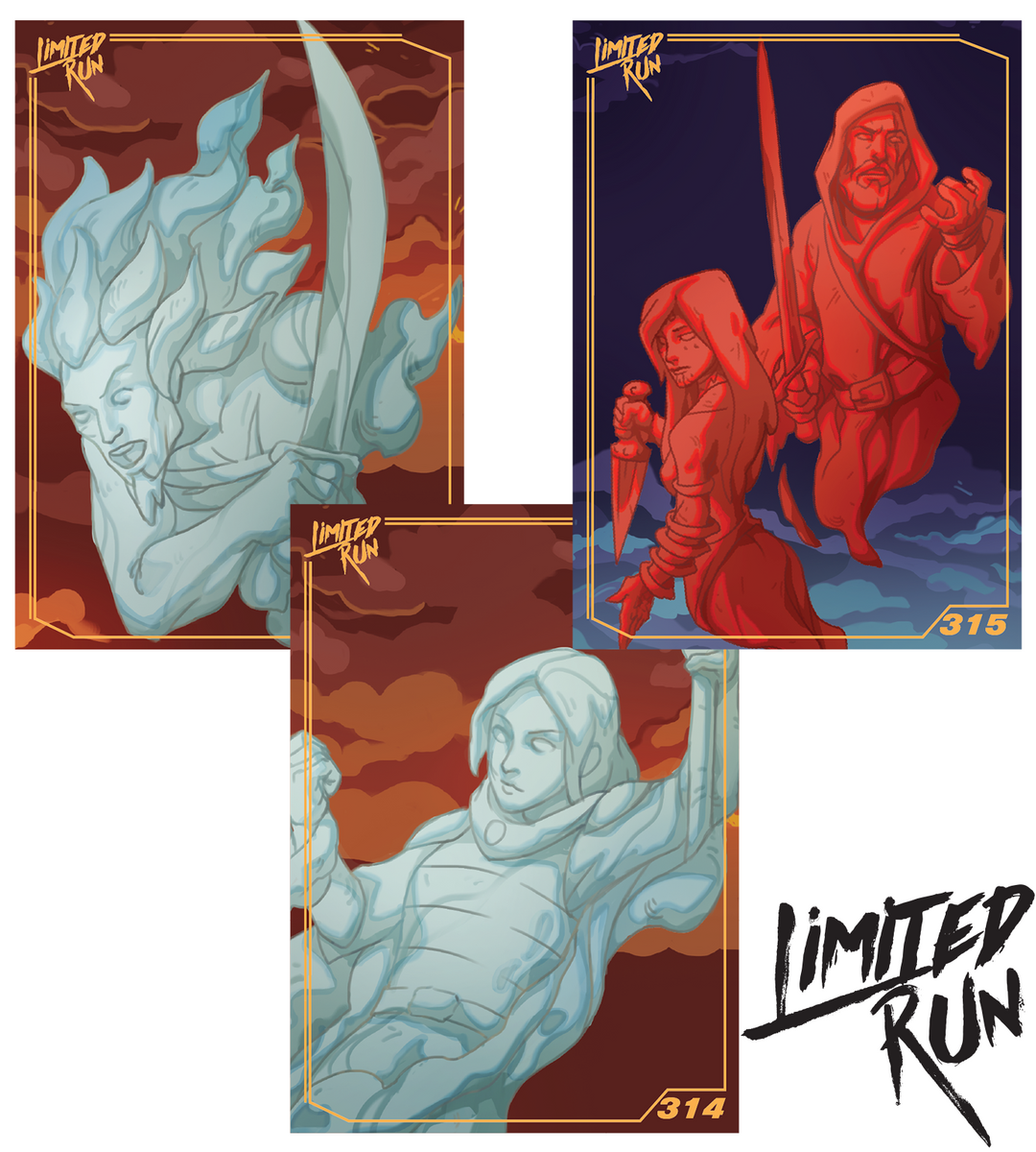 Defender's Quest Trading Cards (3 Cards) – Limited Run Games