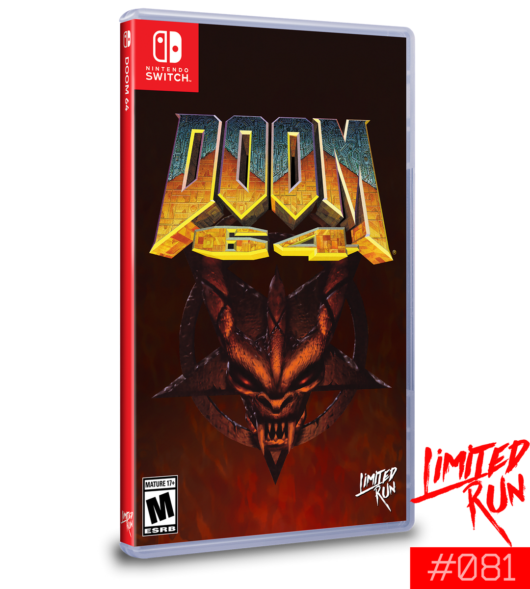 Switch Limited Run #81: DOOM 64 – Limited Run Games