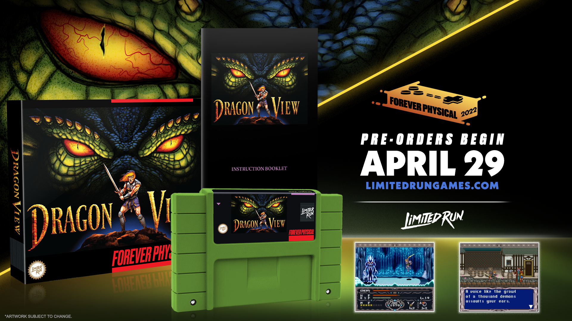 Dragon View (SNES) – Limited Run Games