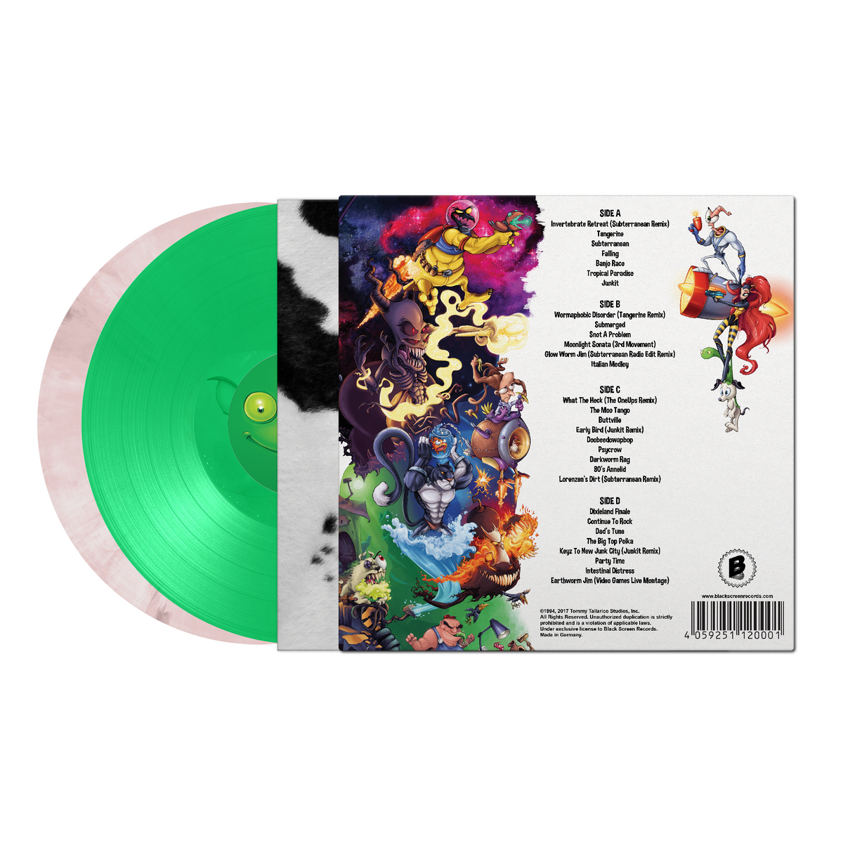 Earthworm Jim Anthology Soundtrack Vinyl – Limited Run Games