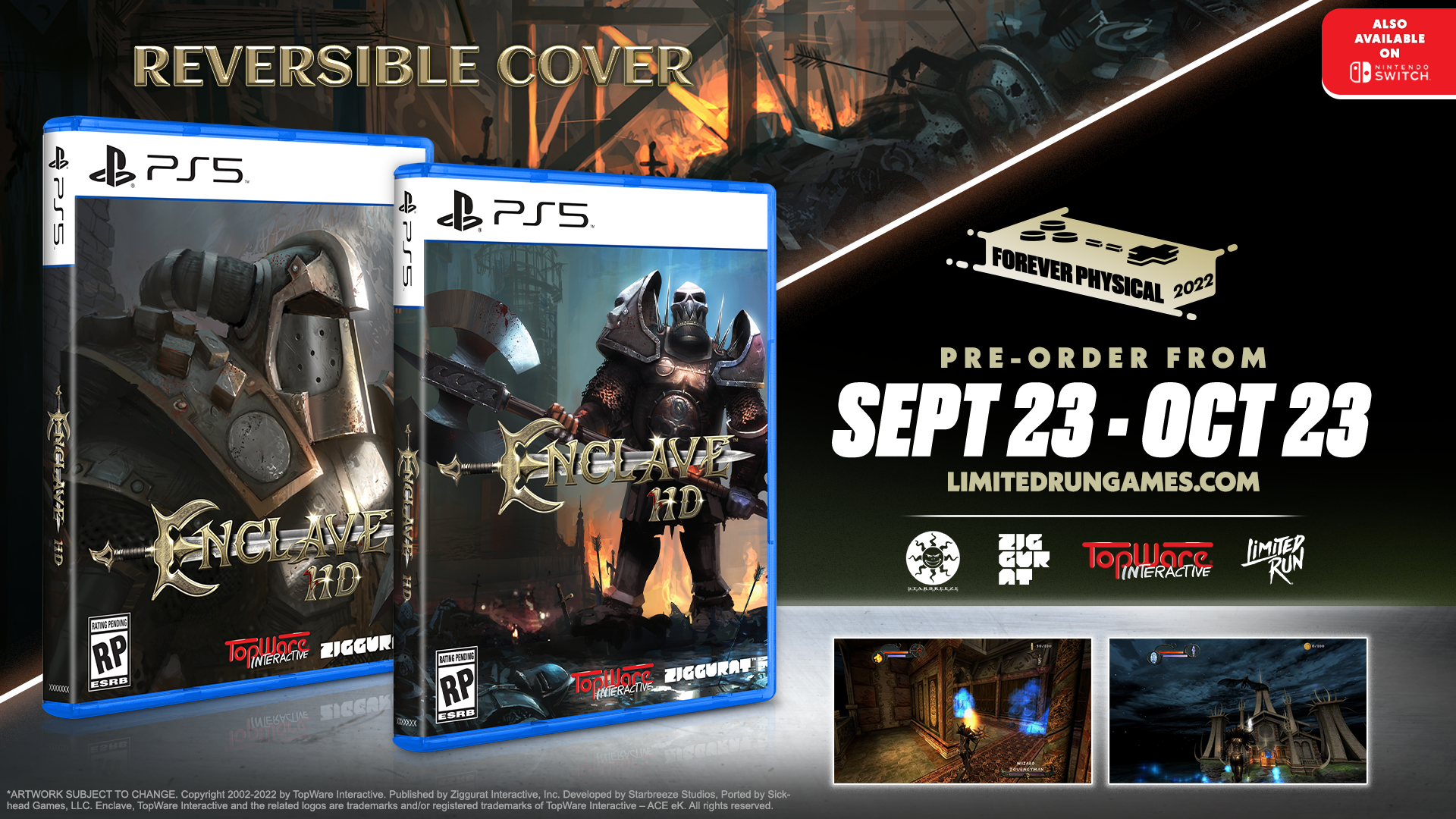 PS5 Limited Run #31: Enclave HD – Limited Run Games