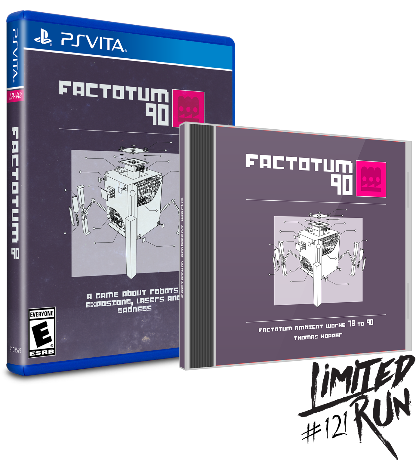 Limited Run #121: Factotum 90 Bonus Edition (Vita) – Limited Run Games