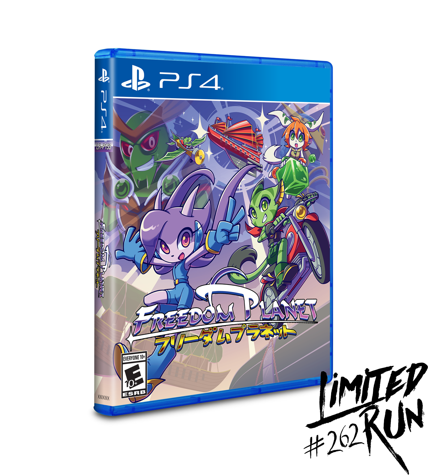Limited Run #262: Freedom Planet (PS4) [PREORDER] – Limited Run Games