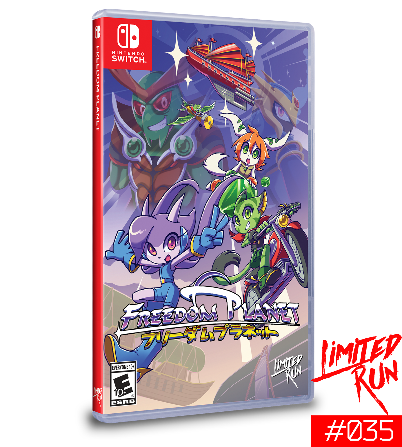 Switch Limited Run #35: Freedom Planet [PREORDER] – Limited Run Games