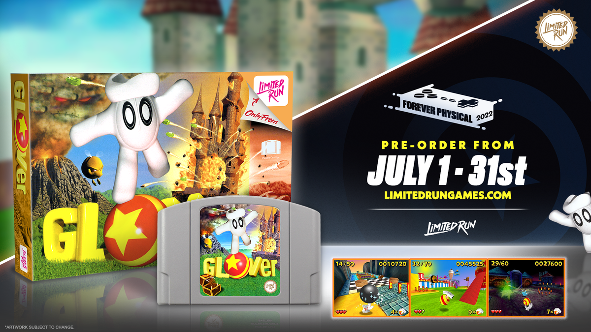 Glover (N64) – Limited Run Games