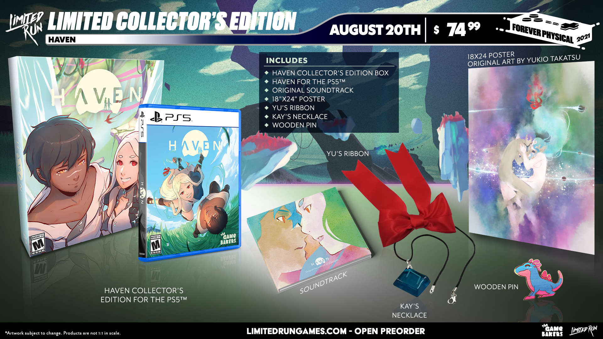 Limited Run #11: Haven - Collector's Edition (PS5) – Limited Run Games