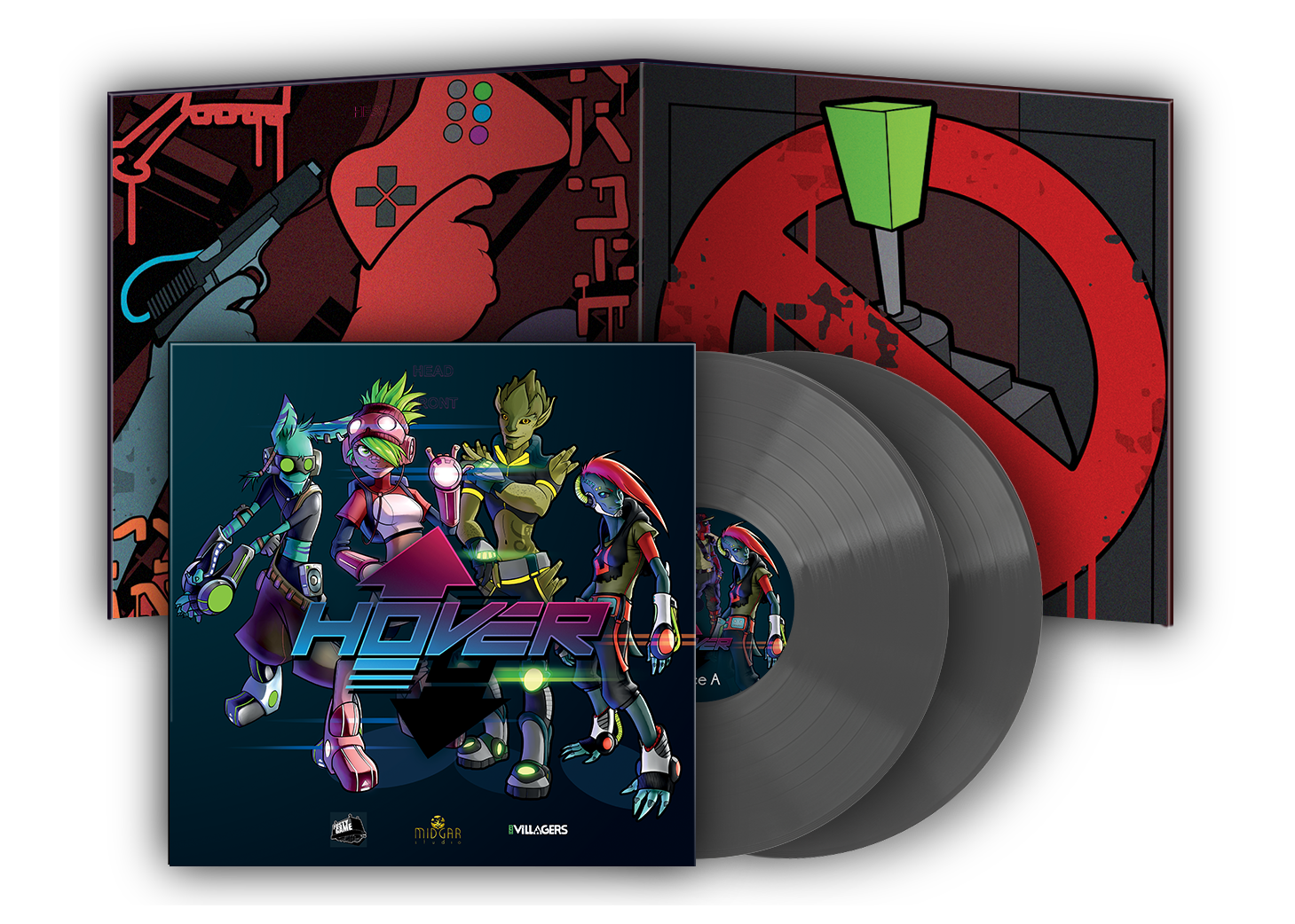 Hover - 2LP Vinyl Soundtrack – Limited Run Games
