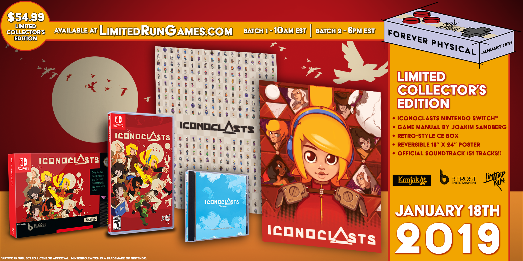 Switch Limited Run #25: Iconoclasts Classic Edition – Limited Run Games