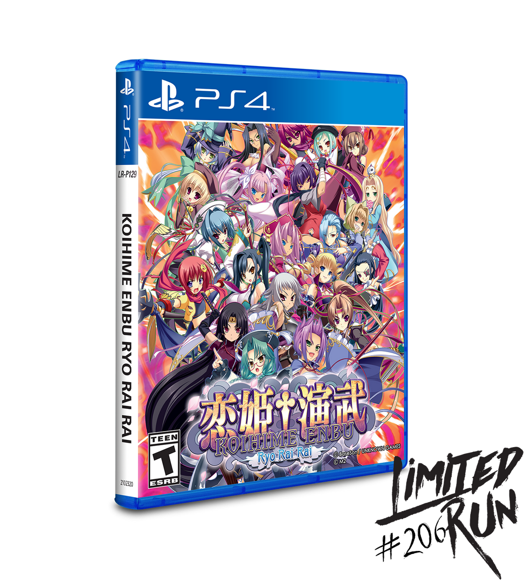 Limited Run #206: Koihime Enbu RyoRaiRai (PS4) – Limited Run Games