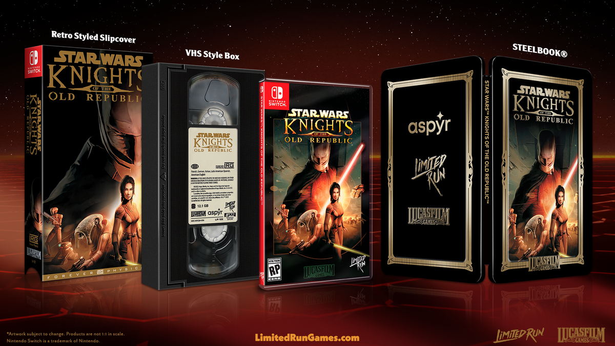 Switch Limited Run #122: Star Wars: Knights of the Old Republic VHS Ed ...