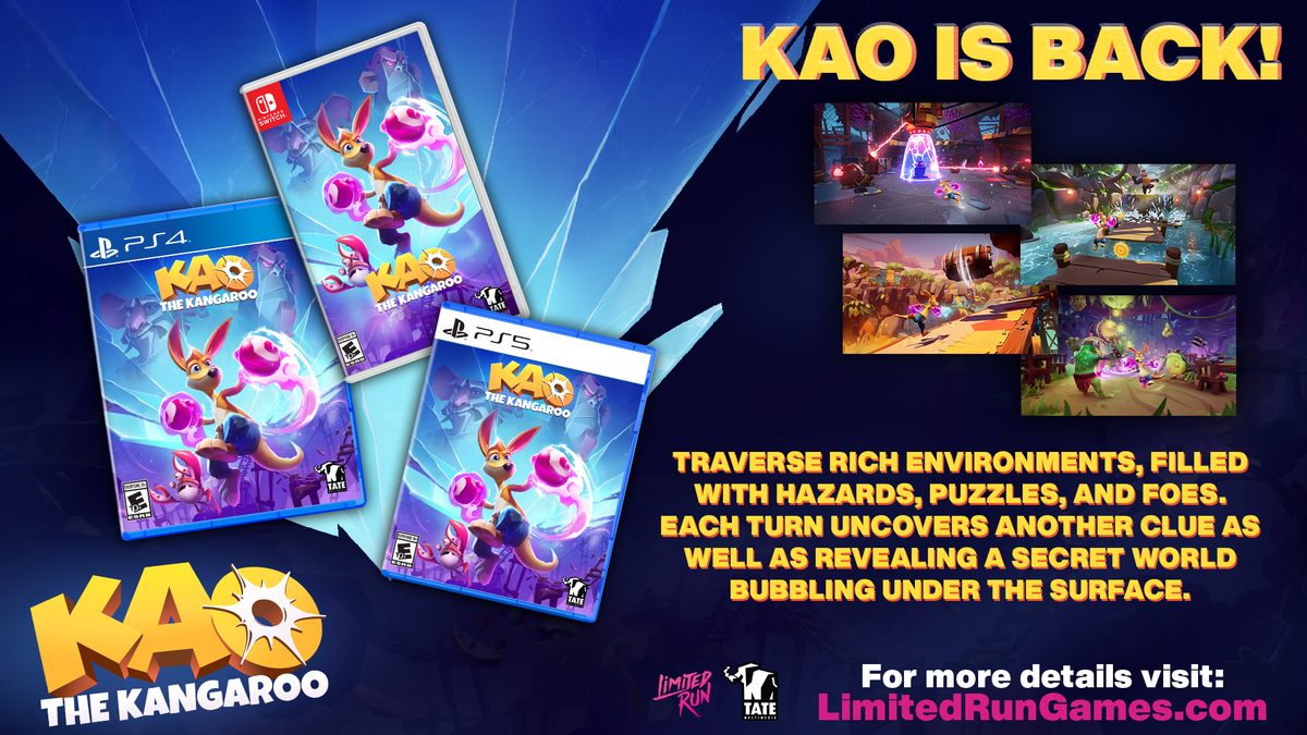 Kao the Kangaroo (PS5) – Limited Run Games