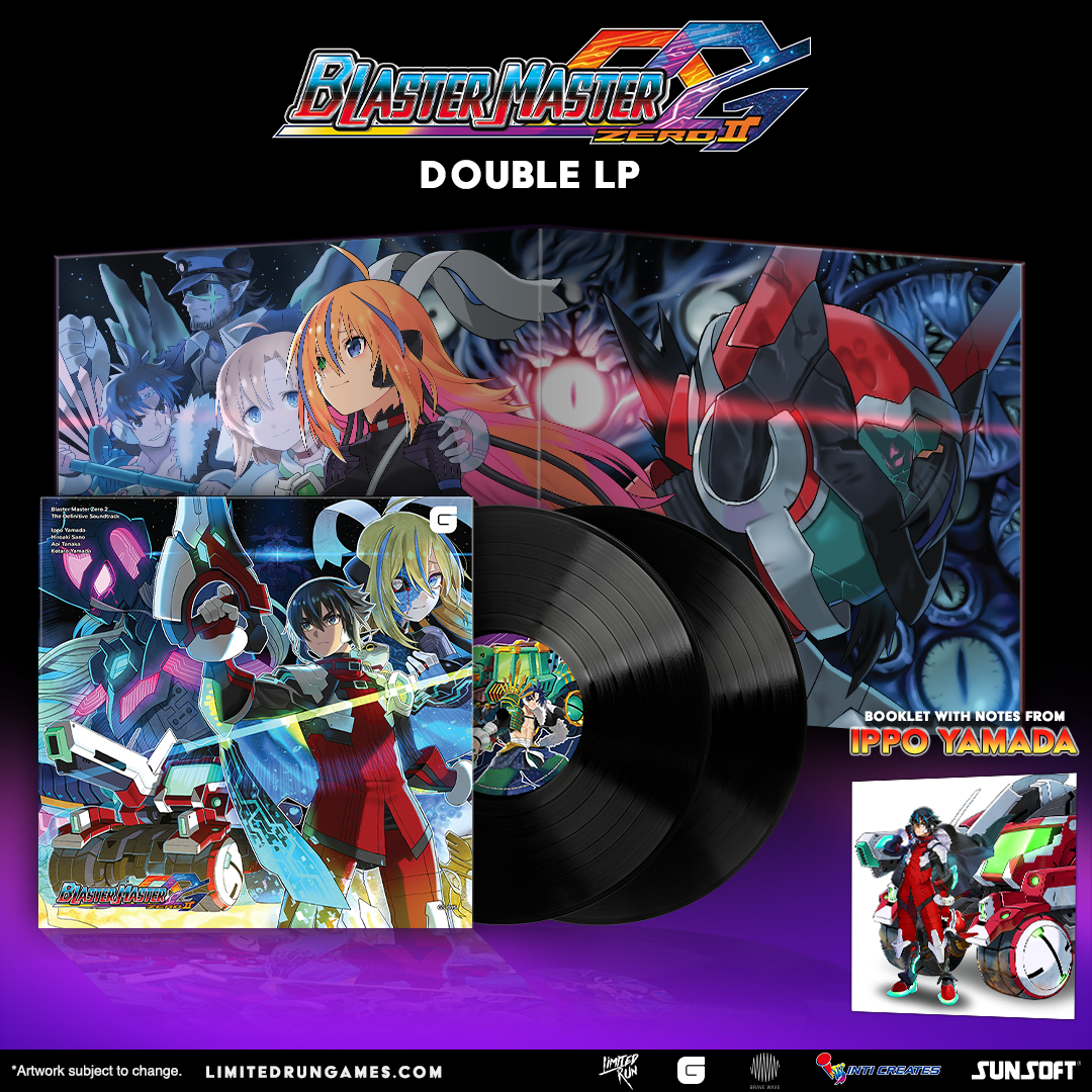 Blaster Master Zero 2 - 2LP Vinyl Soundtrack – Limited Run Games